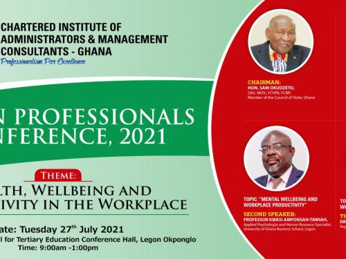 Admin Professionals Conferences | CIAMC Ghana